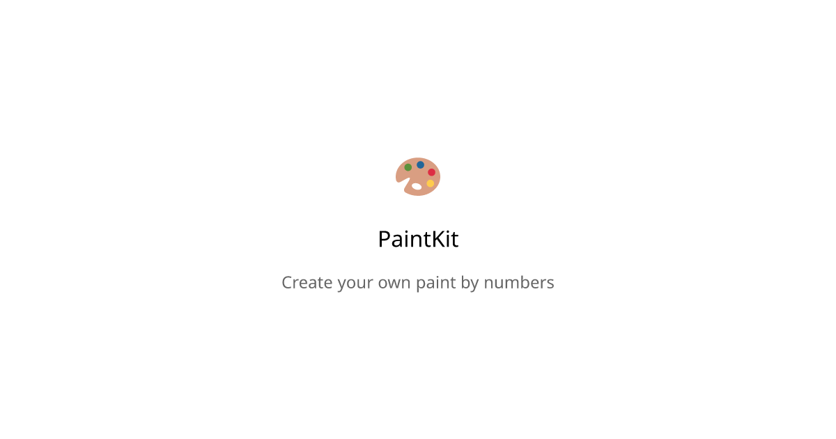 Paint By Numbers Generator | Create Custom Paint By Number Art From Photos